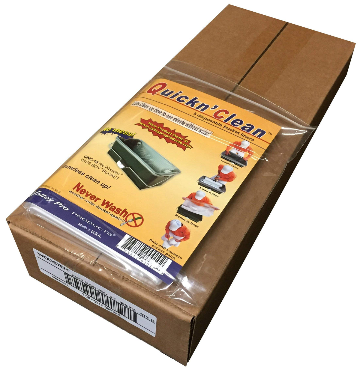 Wooster Brush R472 Quickn Clean WideBoy Bucket Liner (Pack of 5) - Box ...