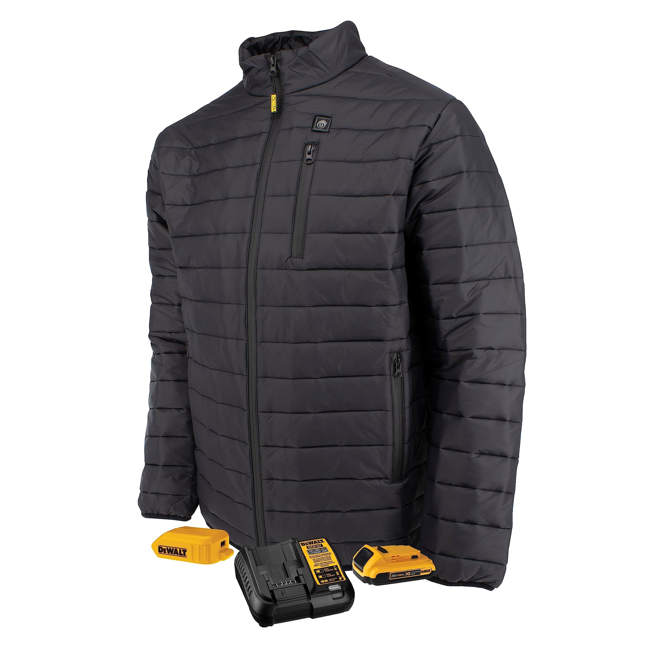 DEWALT (DCHJ093D1) Men's Lightweight Puffer Heated Jacket, 3X-Large ...