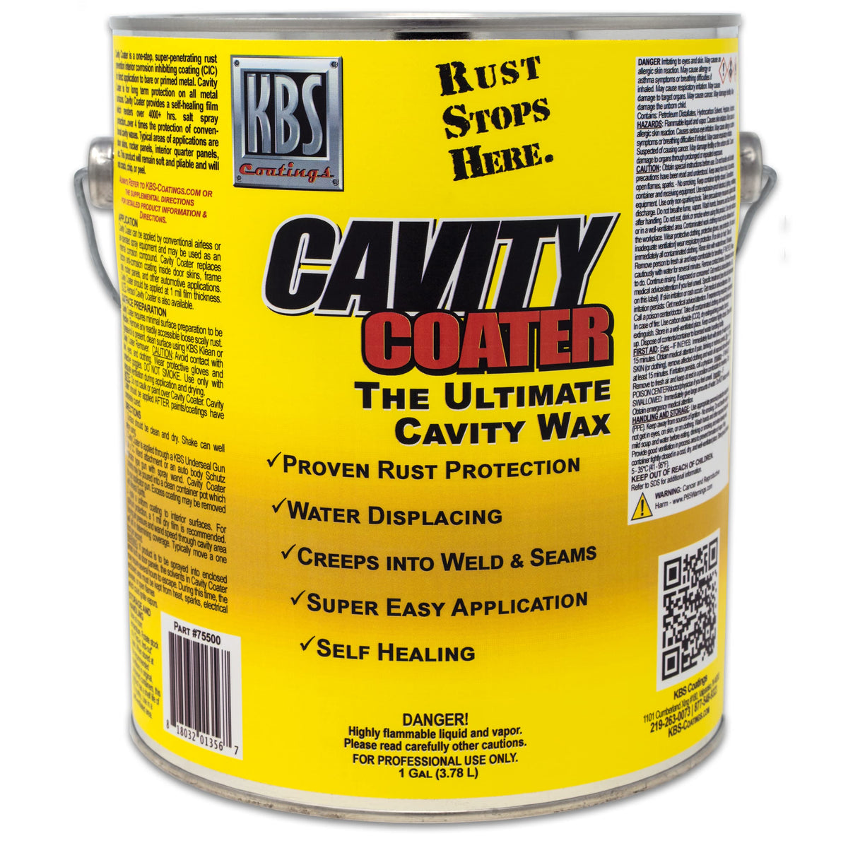 KBS Coatings 75500 Cavity Coater - 1 Gallon — Contractor Tool Supply, a ...
