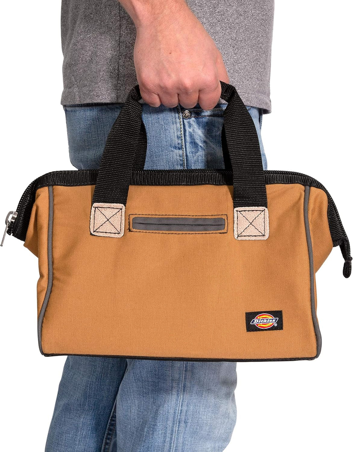 Dickies 57030 12-Inch Durable Canvas Work Bag for Painters, Carpenters ...