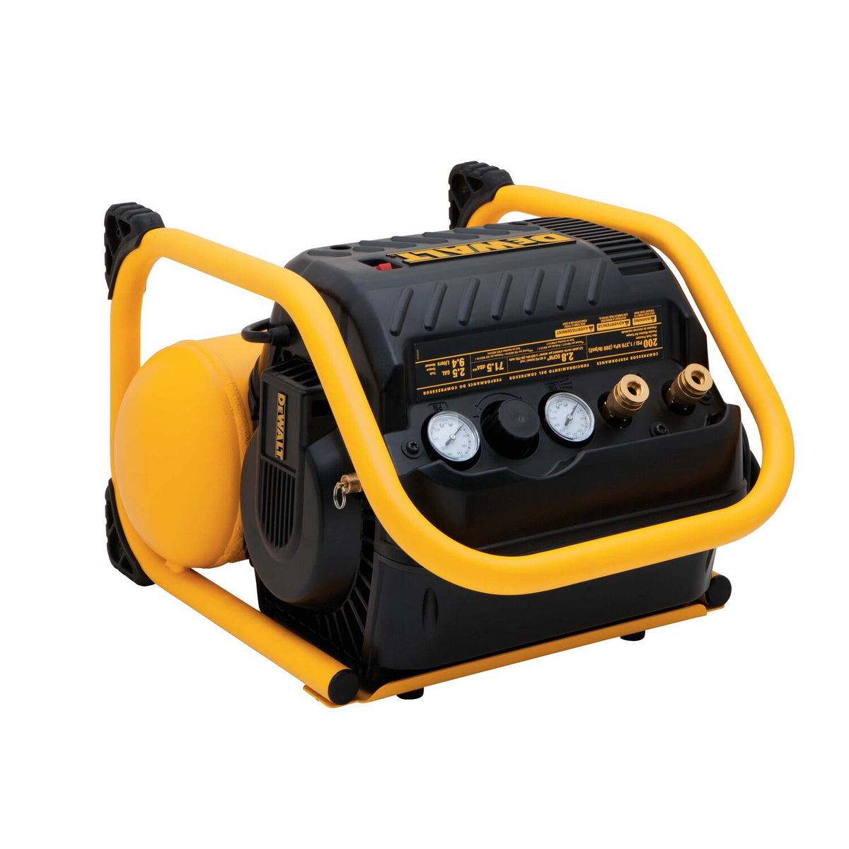 DeWALT 200 PSI DWFP55130 Quiet Trim Compressor — Contractor Tool Supply ...