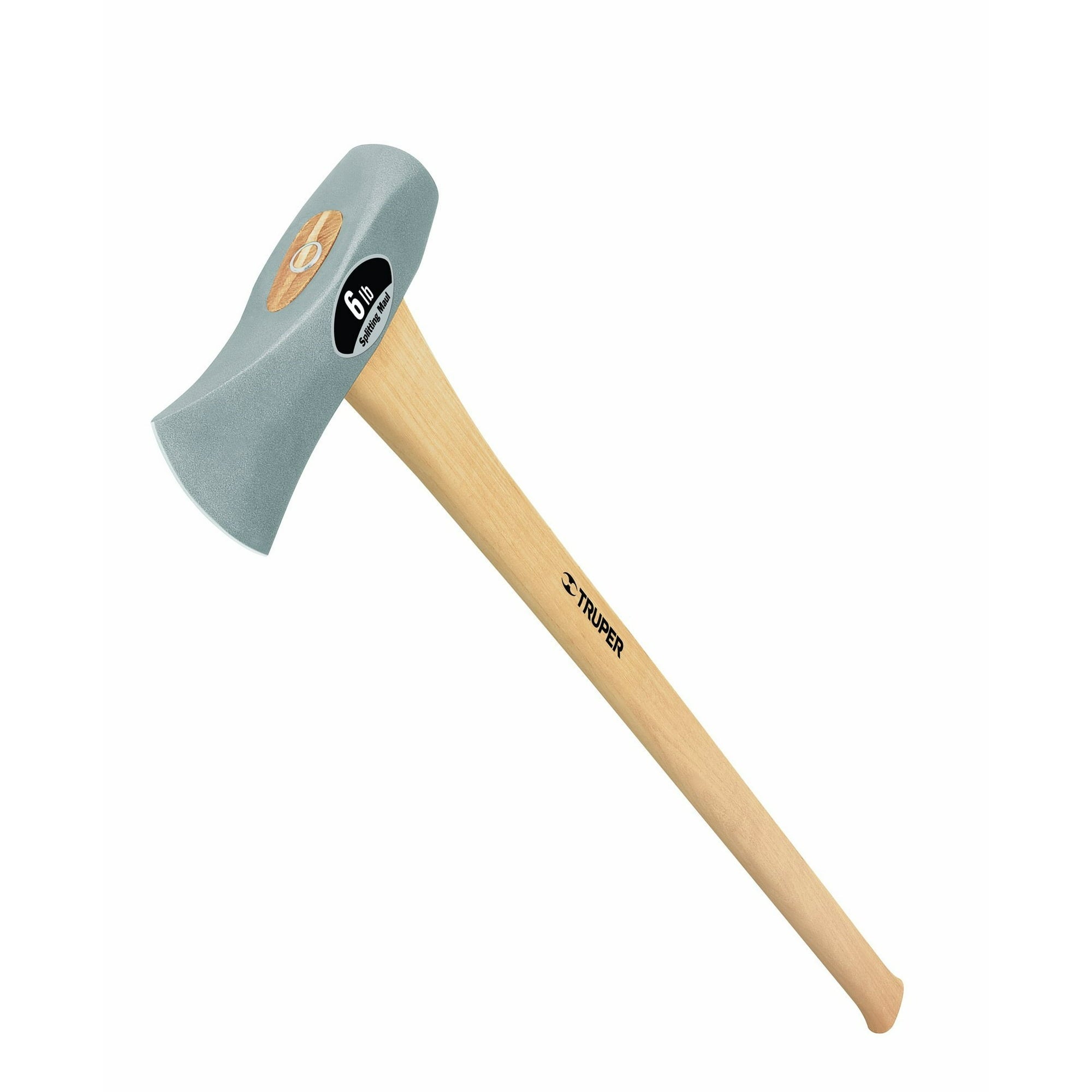 Truper 30966 6-Pound 34-Inch Splitting Maul, Axe Eye, 34-Inch Hickory ...