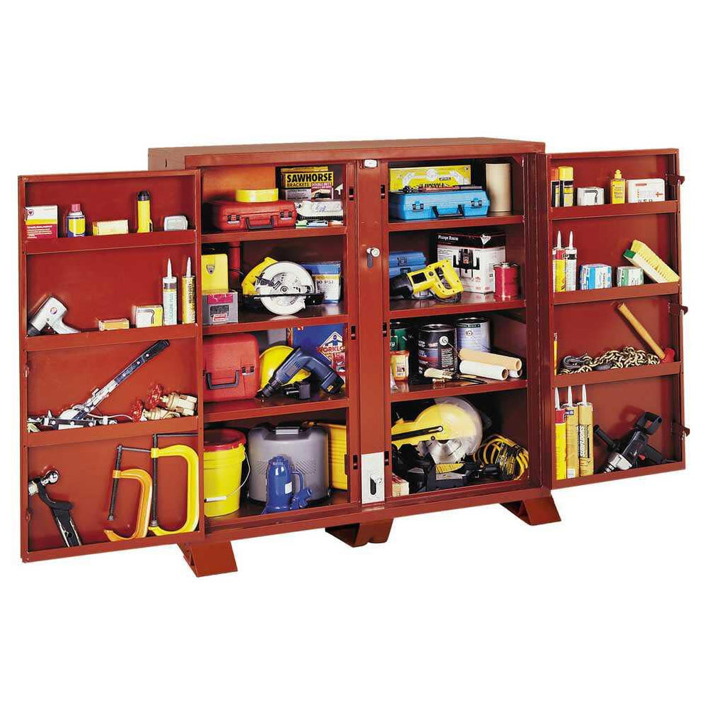 Crescent Jobox 24" Deep Heavy-Duty Two Door Cabinet — Contractor Tool ...