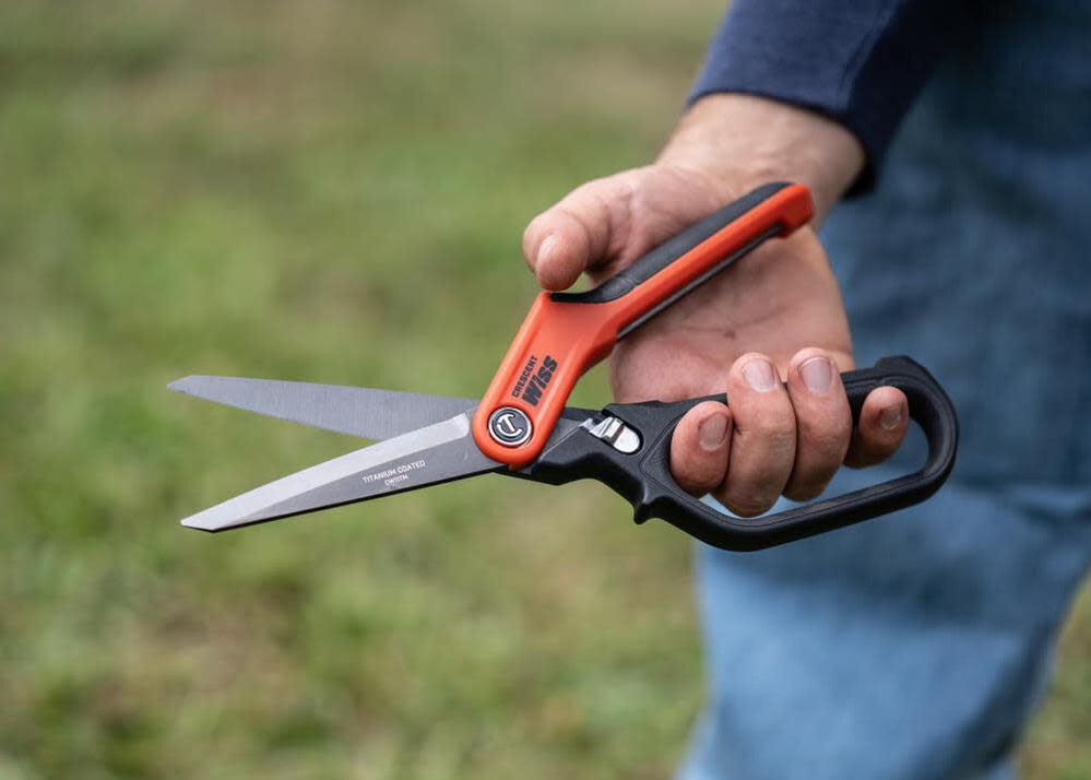 Crescent Wiss 11in Tradesman Shears Single Ring Heavy Duty Titanium Co ...