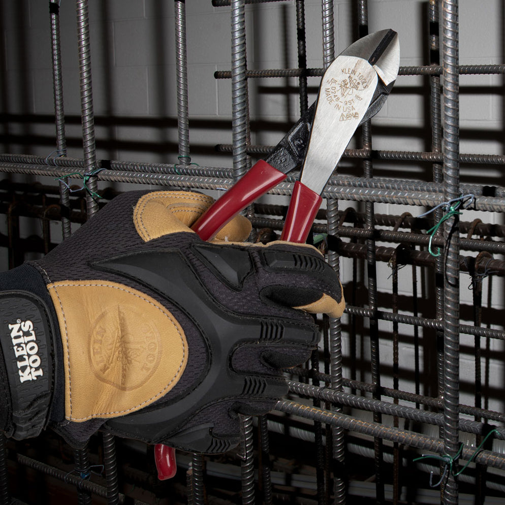 Klein Tools (D248-9ST) Diagonal Cutting Pliers, Ironworker's Diagonal ...