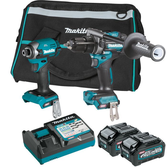 Makita GT201SM 40V max XGT Brushless Cordless 2‑Pc. Combo Kit (4.0Ah ...