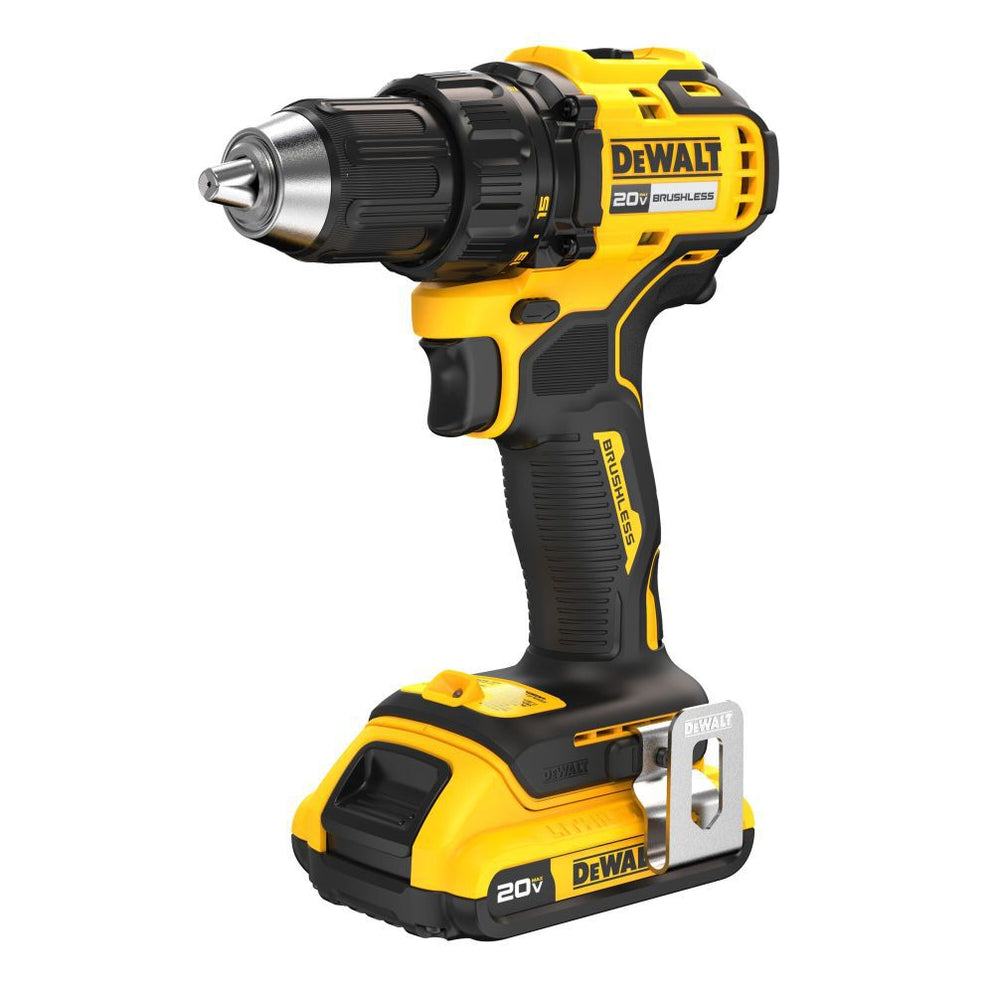 DeWALT (DCD793D1) 20V MAX Brushless Cordless 1/2 In. Drill/Driver Kit ...