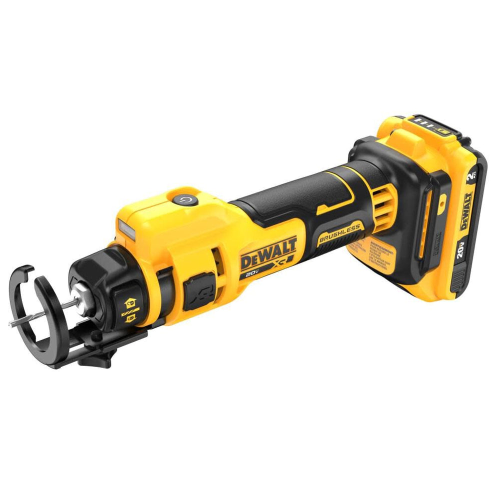DeWALT 20V DCE555D2 MAX XR Drywall Cut Out Tool Kit — Contractor Tool ...