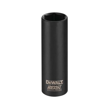 DEWALT DW22972 IMPACT READY 3/4" 1/2 Drive Deep Socket (6 Point ...