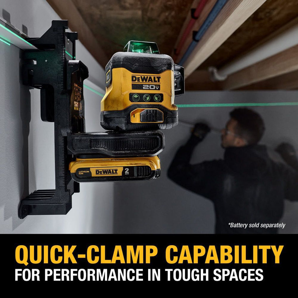 DEWALT ATOMIC 20V 3 x 360 Line Laser (Bare Tool) — Contractor Tool Supply, a Vera Tools company