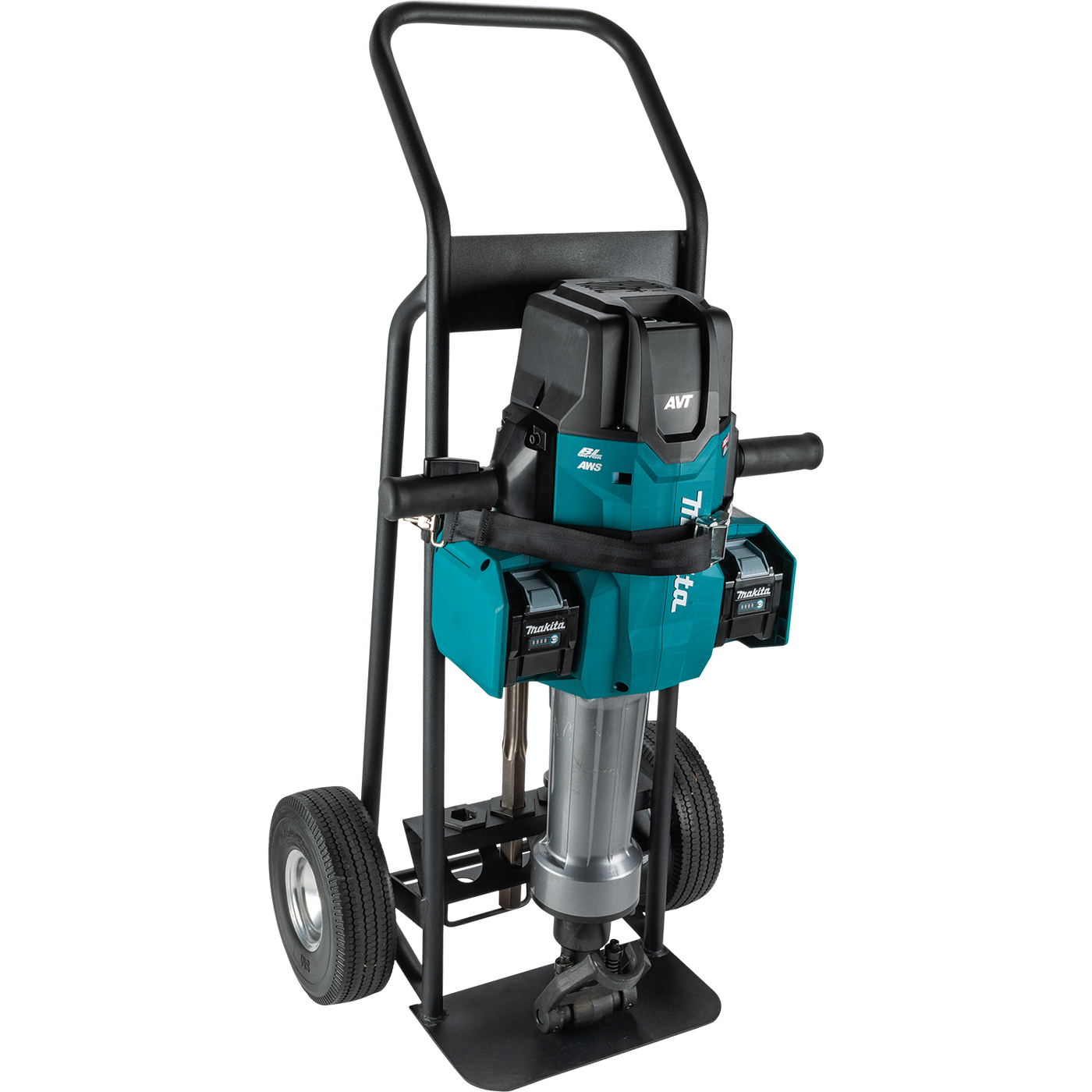 Makita - (GMH04PLX) 80V max (40V max X2) XGT Brushless 70 lb. 1‑1/8" H ...