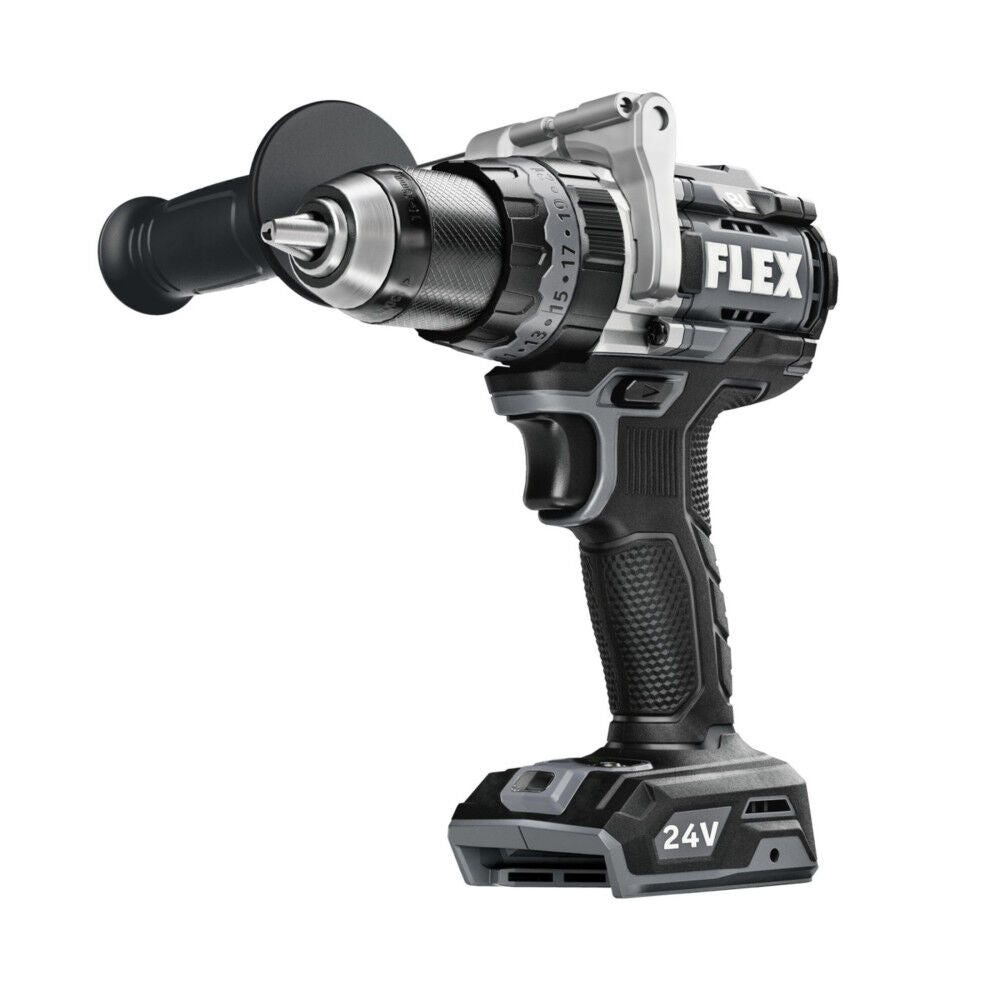 FLEX 24V 1/2in 2 Speed Hammer Drill with Turbo Mode (Bare Tool ...