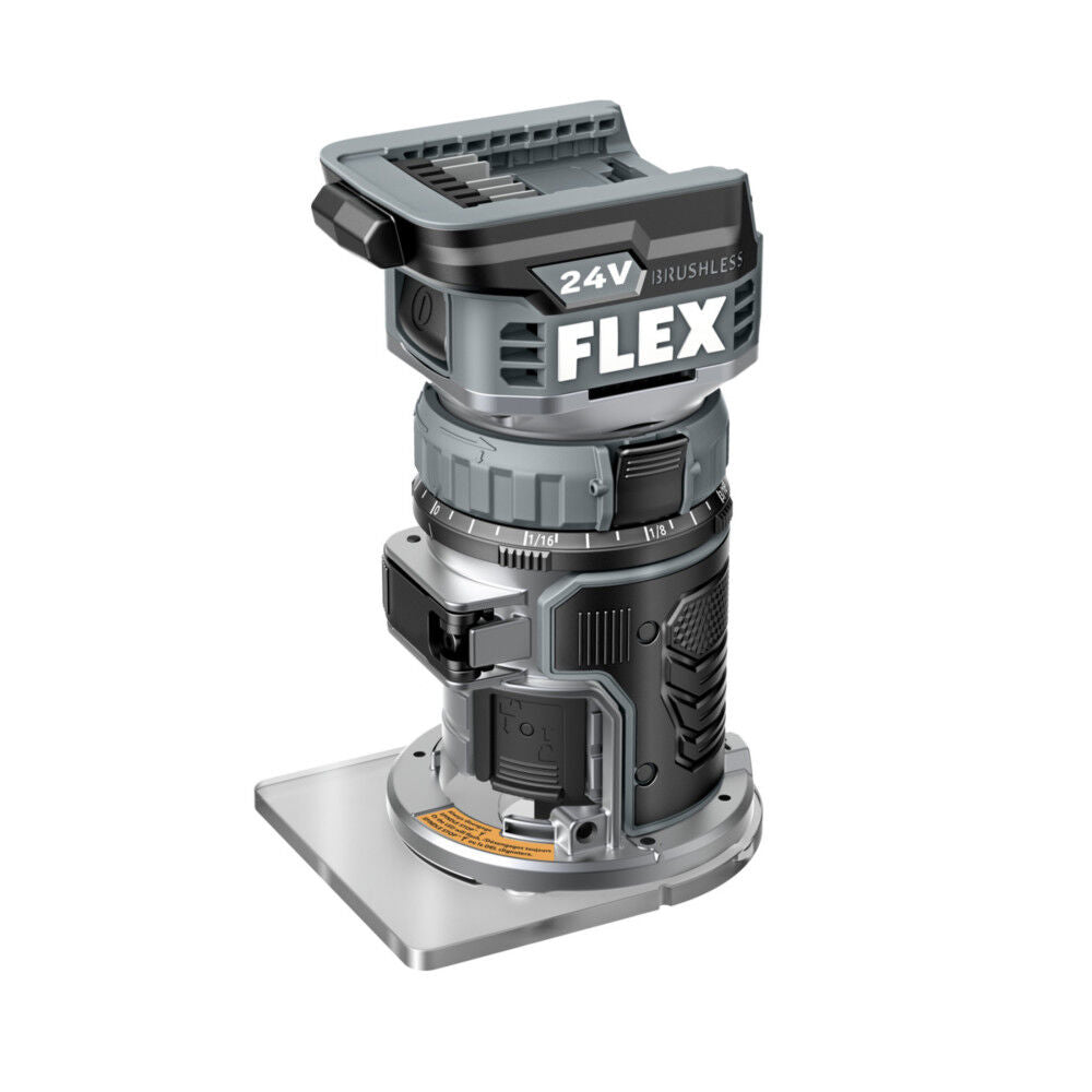 FLEX 24V Trim Router (Bare Tool) — Contractor Tool Supply, a Vera Tools ...