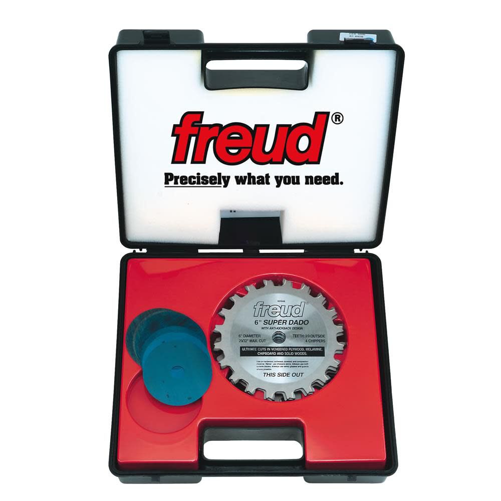 Freud 12" x 36T Super Dado Set — Contractor Tool Supply, a Vera Tools ...