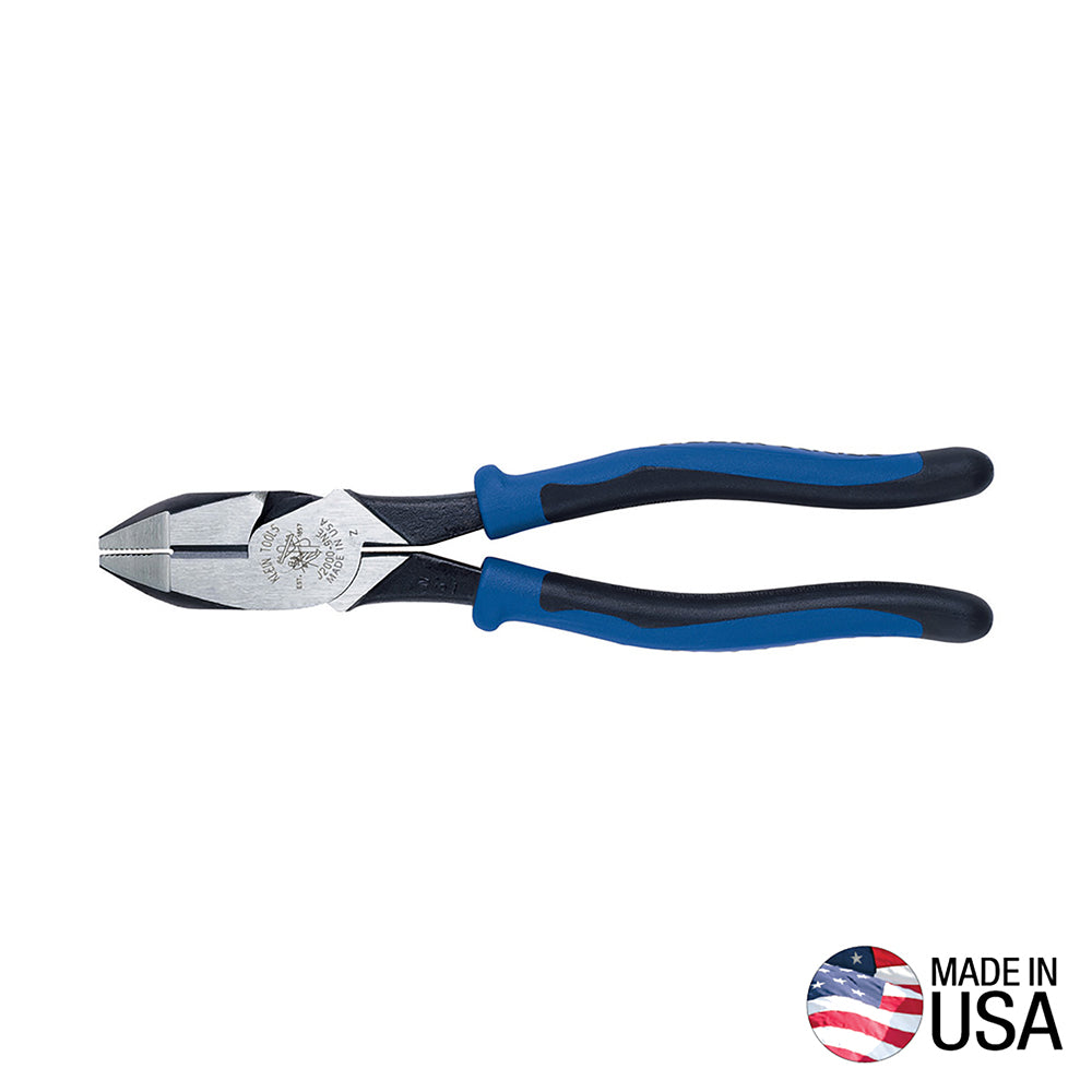 Klein Tools J2000-9NE Lineman's Pliers, 9-Inch, Journeyman Handle ...