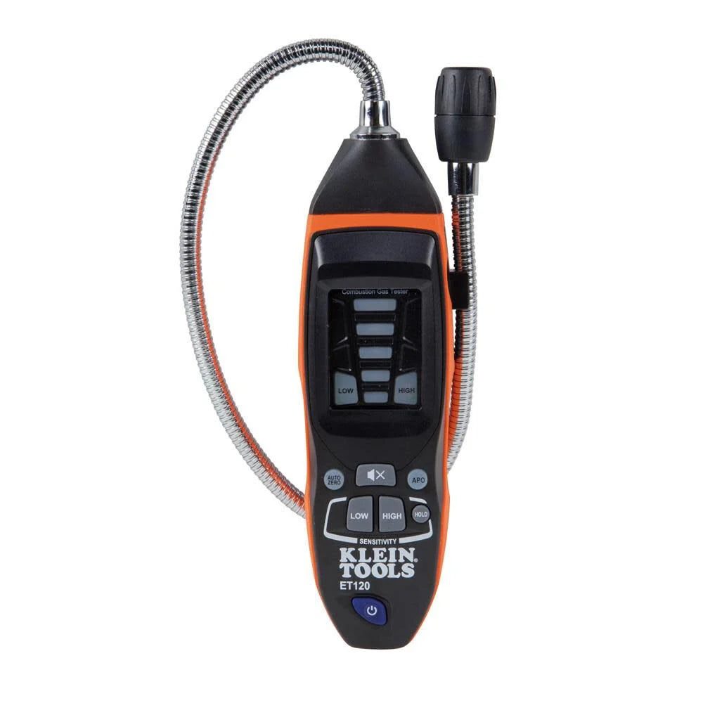 Klein Tools ET120 Gas Leak Detector, Combustible Gas Leak Tester with ...