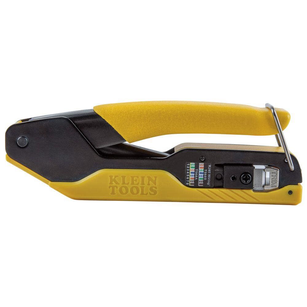 Klein Tools VDV226-005 Compact Modular Data Cable Crimping Tool, for P ...