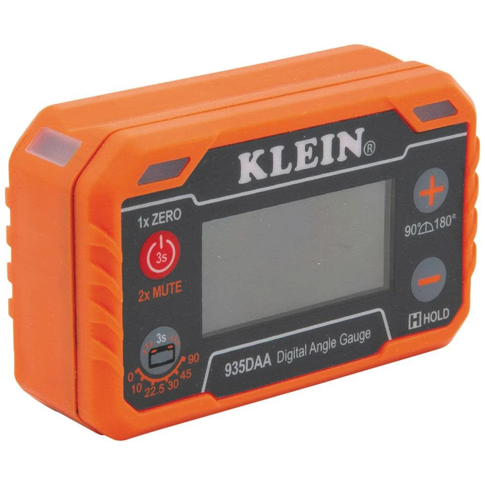 Klein Tools 935DAA Digital Electronic Level and Angle Gauge, LED Angle ...