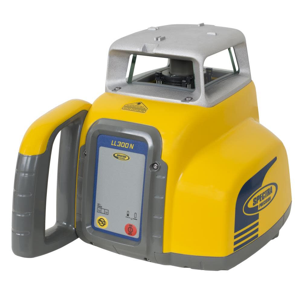 Spectra Precision Laser Level Kit - 15ft Grade Rod/Inches and Tripod ...