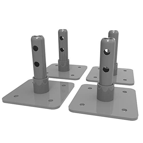 MetalTech Base Plates for Baker Interior Fixed Scaffolds (Set of 4 ...