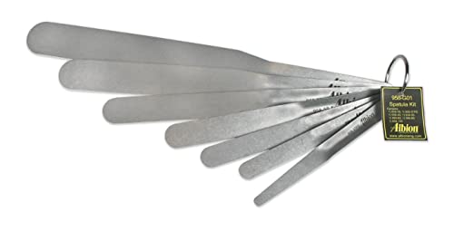 Albion Engineering Streamline Caulk Spatula 7-Piece Set — Contractor ...