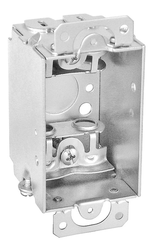 Two In. Deep Switch Box w/ Clamps for Flexible Metal Conduit, 50 Pak ...