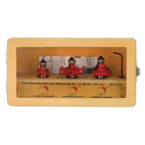 Freud Round Over and Beading Router Bit Set — Contractor Tool Supply, a ...