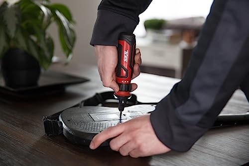 Skil Rechargeable 4V Cordless Screwdriver with Circuit Sensor Technolo ...