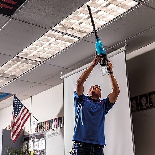 Makita XLC08ZB 18V LXT Lithium-ion Compact Brushless Cordless Vacuum ...