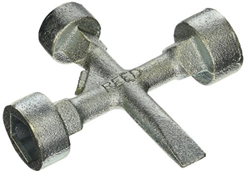 Reed Mfg Meter Box Key for Large Mueller and 1-Standard Pentagon ...