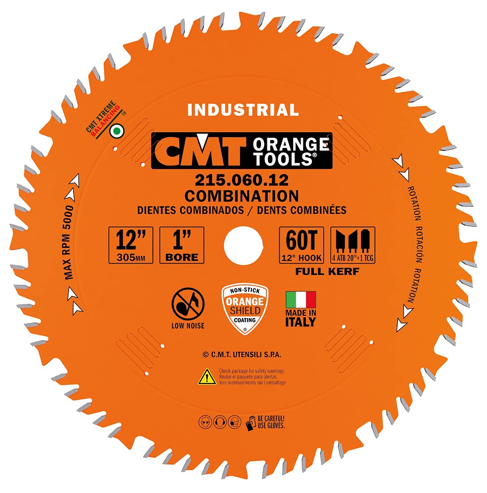 CMT 12" Combination Circular Saw Blade — Contractor Tool Supply, a Vera ...