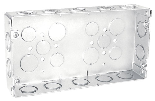 Deep Three Gang Multi-Gang Box, 1-5/8", 20 Pak — Contractor Tool Supply ...